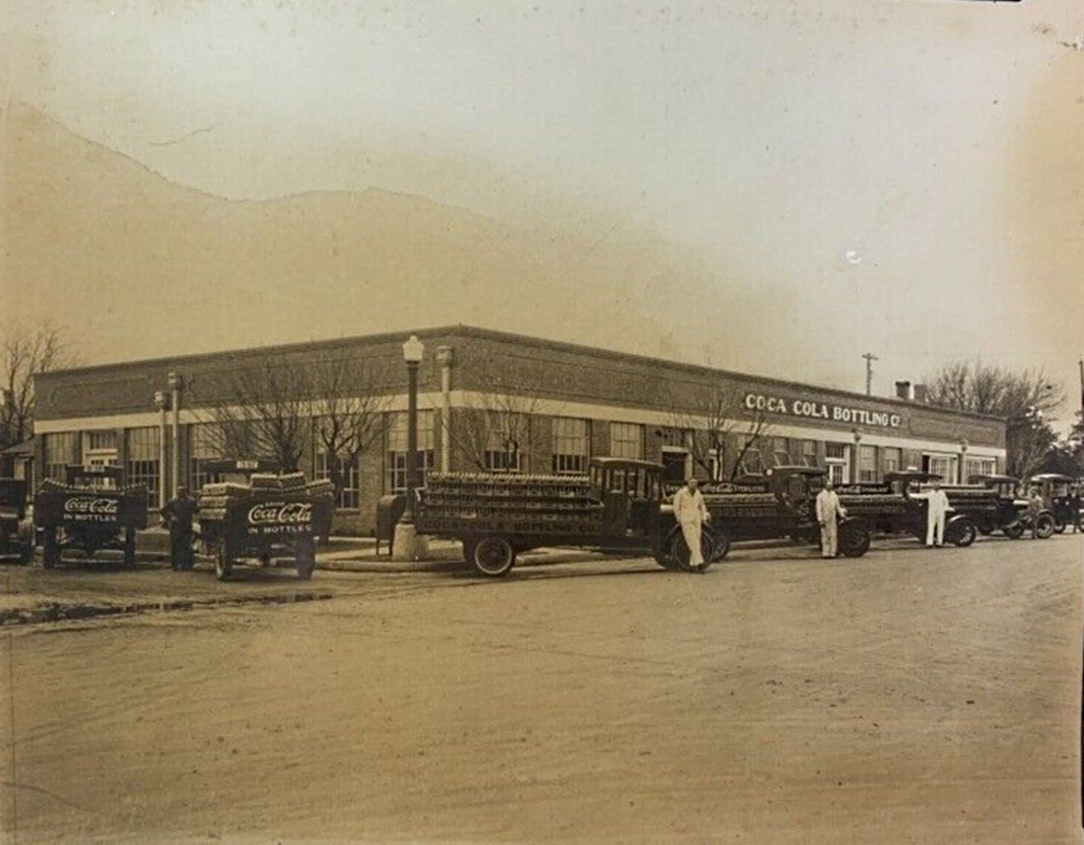 Coca Cola Bottling Plant in Abilene in 1926 Coca Cola Bottling Plant in Abilene in 1926